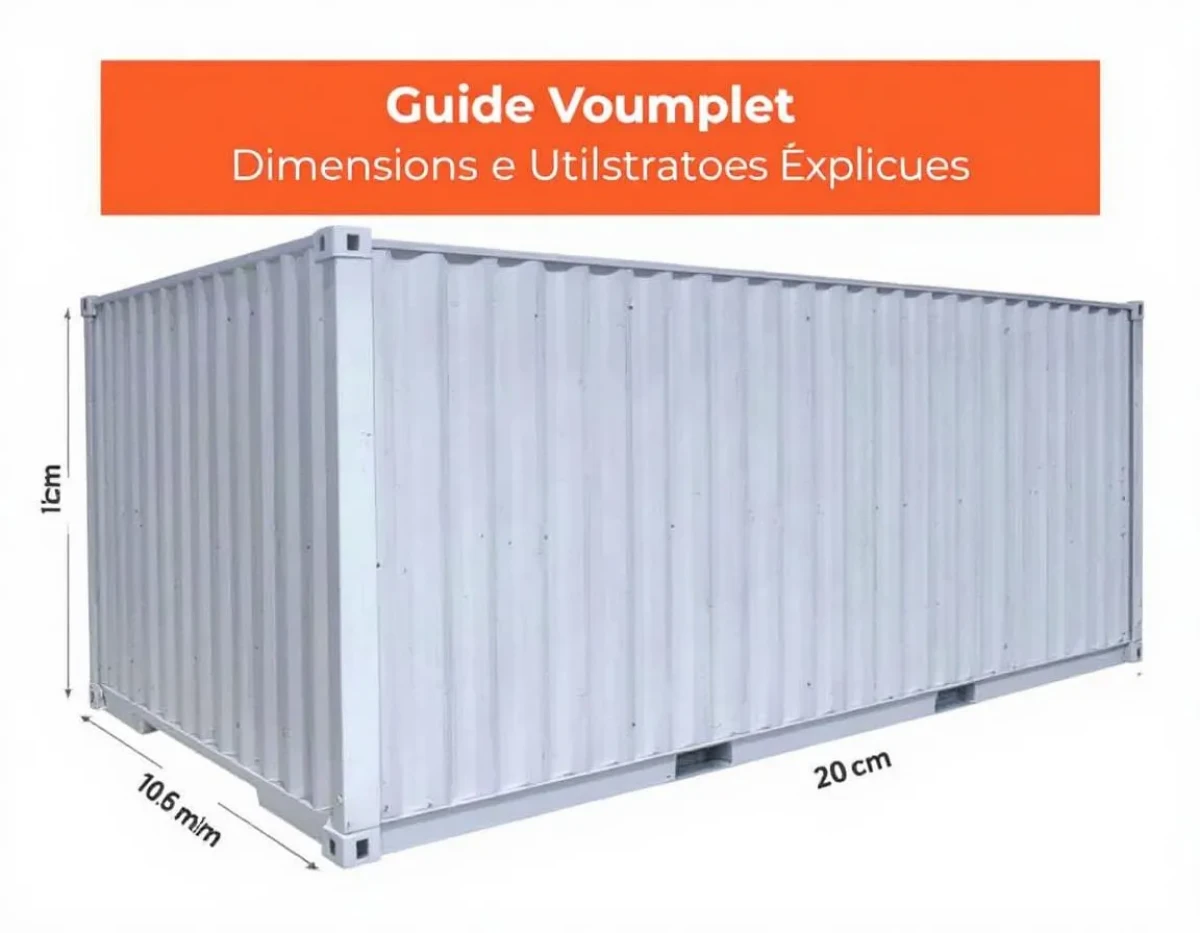 Guide Complet des Volumes de 20 m3 : Dimensions et Utilisations ...